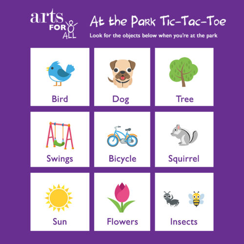 Arts For All | Virtual Classroom – Interactive Activities